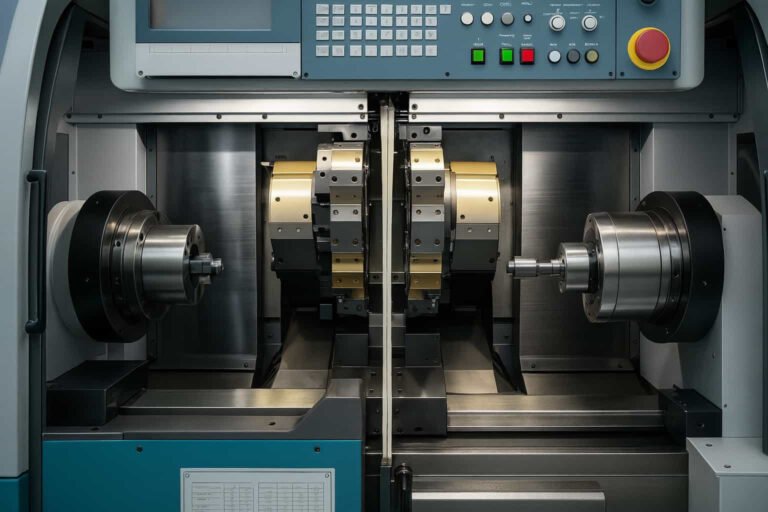 What is a 2-axis lathe?